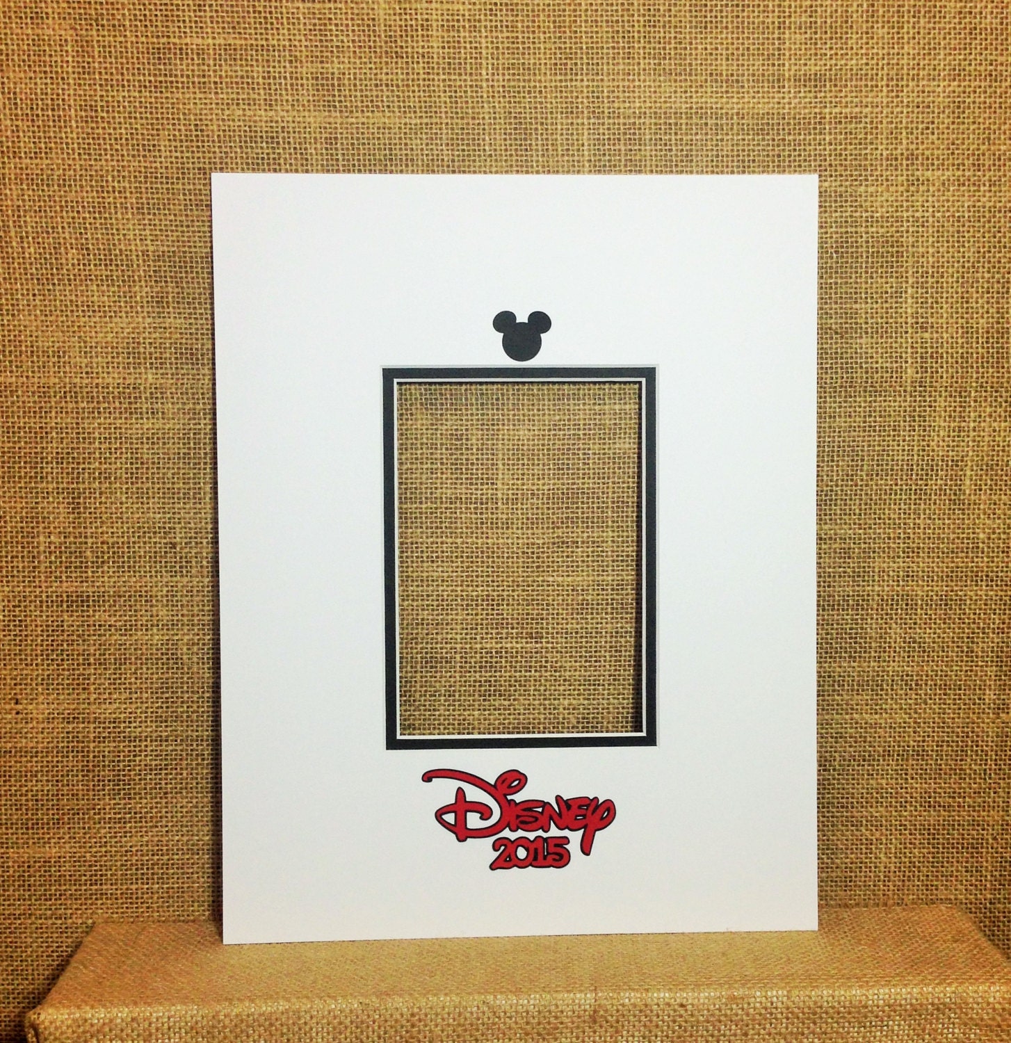 DISNEY Inspired AUTOGRAPH Photo Mat Signature Matte for - Etsy