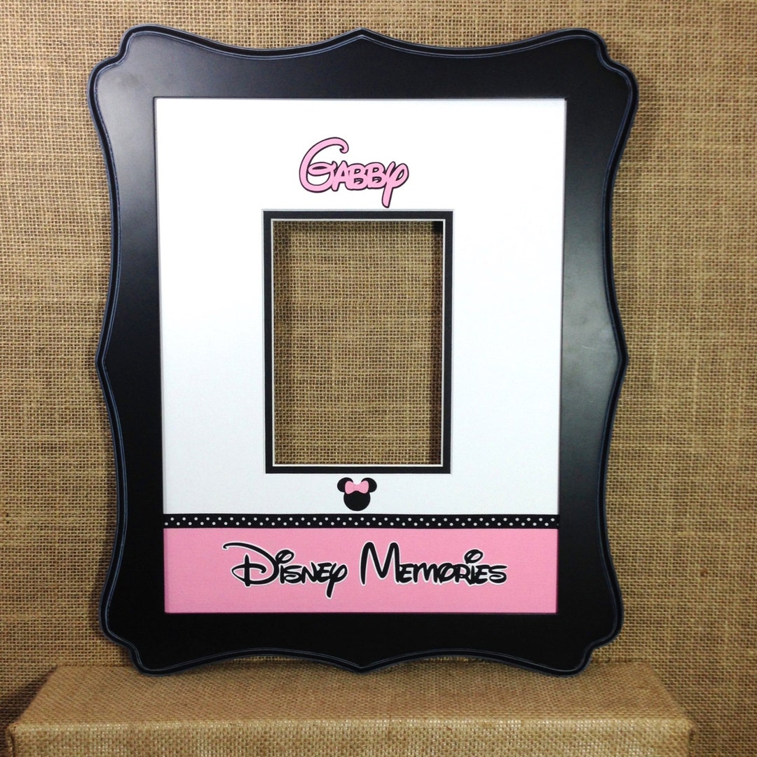 DISNEY Memories Inspired AUTOGRAPH Photo Mat Signature Matte for 11x14 ...