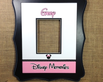 DISNEY Inspired Birthday AUTOGRAPH Photo Mat Signature Matte | Etsy