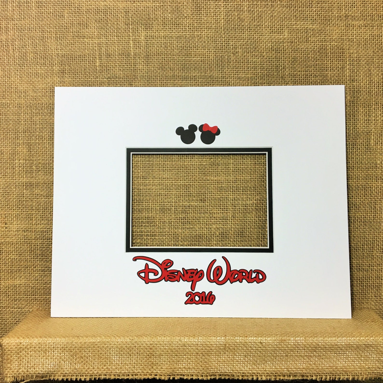 DISNEY Inspired AUTOGRAPH Photo Mat Signature Matte for - Etsy