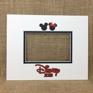Disney Autograph Mat Book Idea 8"x10" Signature Matte Fits 4"x6" Photo ...