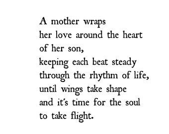 Mother son poem | Etsy
