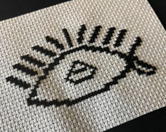 Cross Stitch Sewing & Fiber The Terror Peglar Papers Eye CROSS STITCH ...