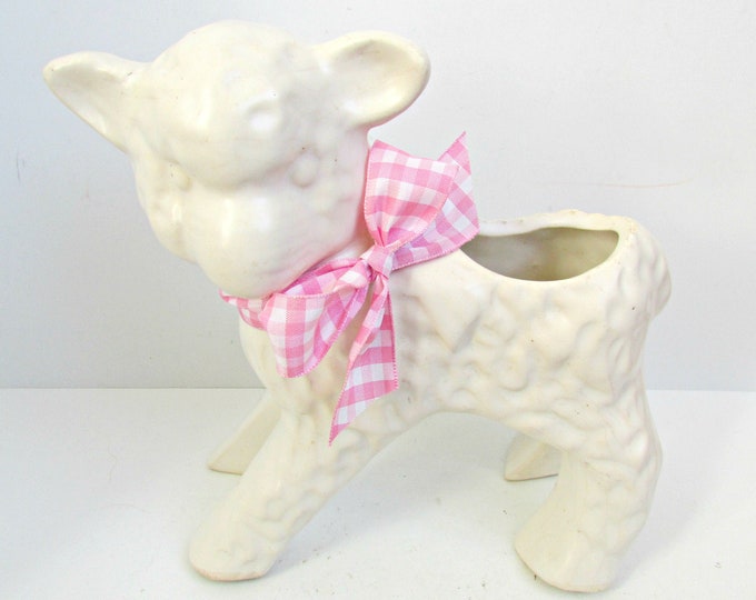 Vintage Lamb Nursery Baby Planter - Etsy
