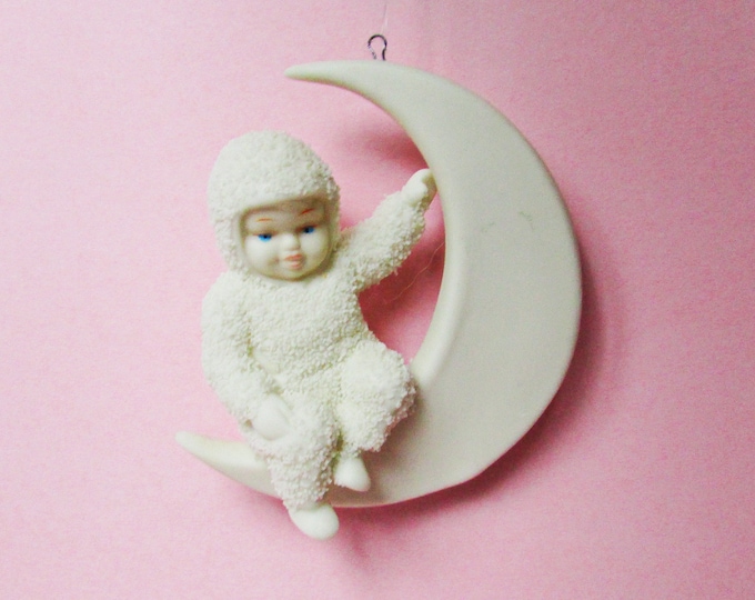 Vintage Dept 56 Snow Baby Moon Beams Ornament - Etsy