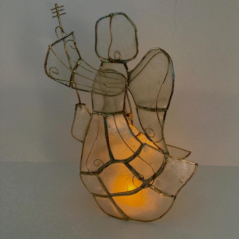 Capiz Shells Angels - Etsy