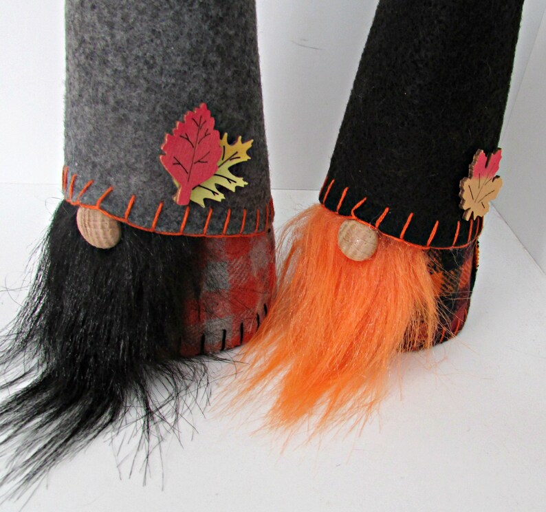 Autumn Fall Halloween Gnome Handmade | Etsy