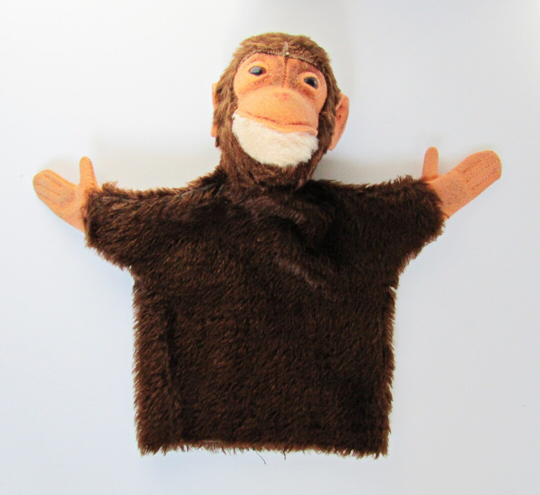 Vintage Steiff Jocko Monkey Mohair Hand Puppet - Etsy