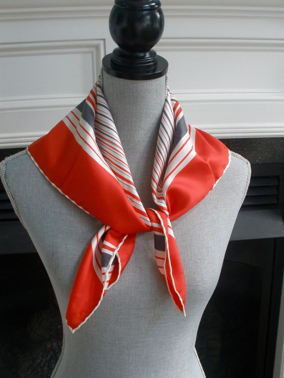 Vintage Raphael Silk Scarf Made In Italy - Gem