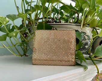 Gold Mesh Wallet - Etsy