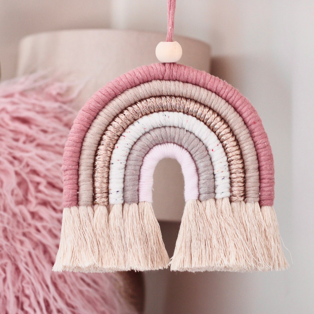 Macramé Rainbow Macramé Décor Rainbow Décor Boho Boho Baby - Etsy