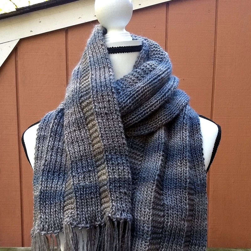 Knitted Muffler - Etsy
