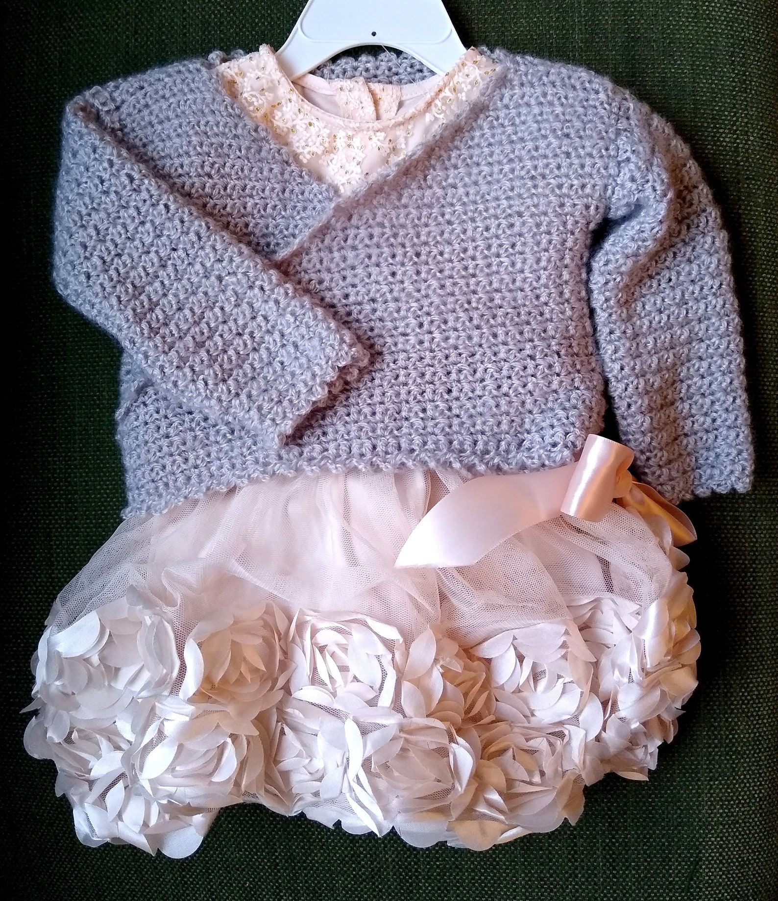 Knitting Pattern Ballet Sweater -- Snow Stitch Ballet Sweater Child ...