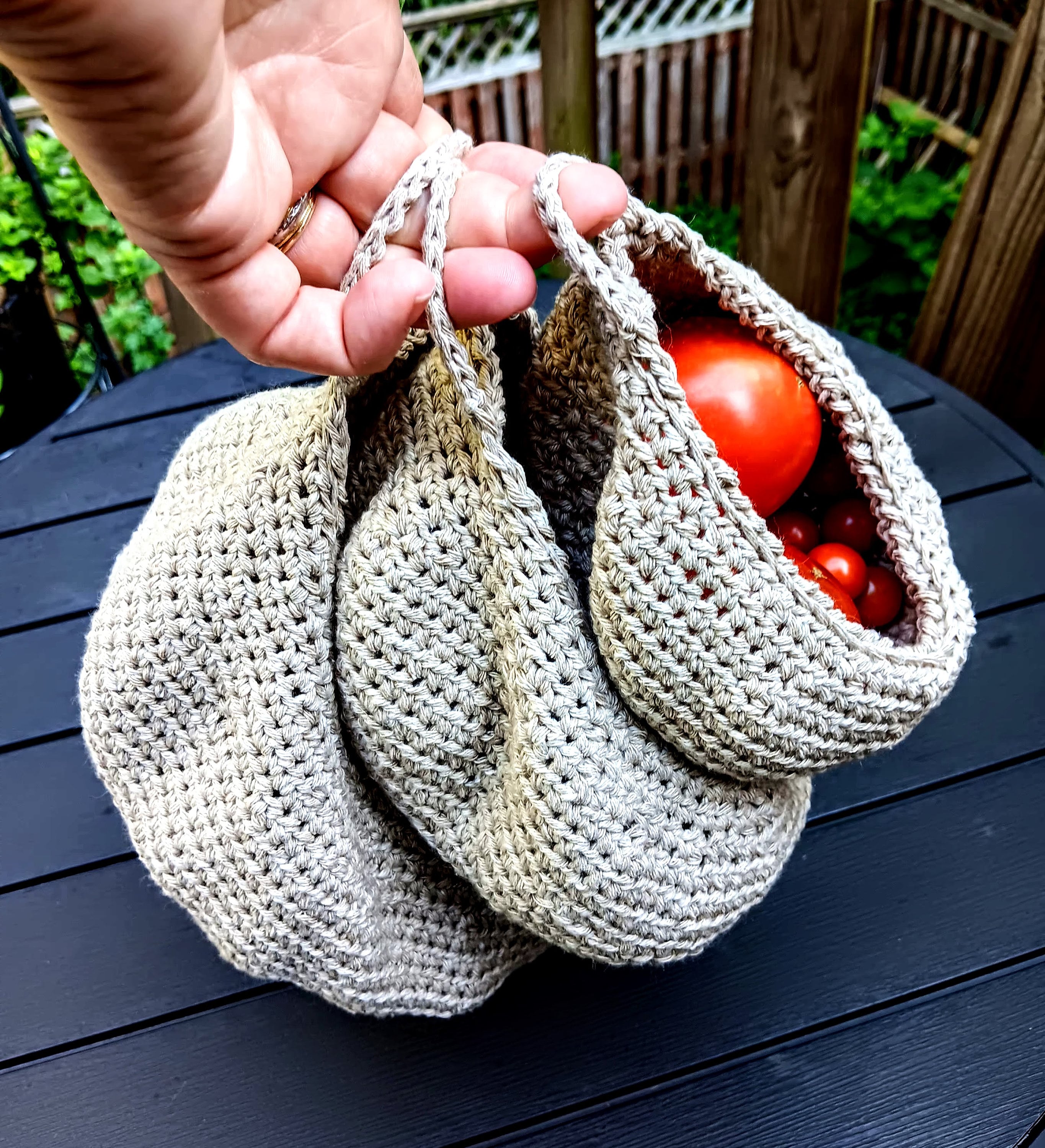 Basket Pattern Kettle Basket Set Crochet Basket Kitchen - Etsy