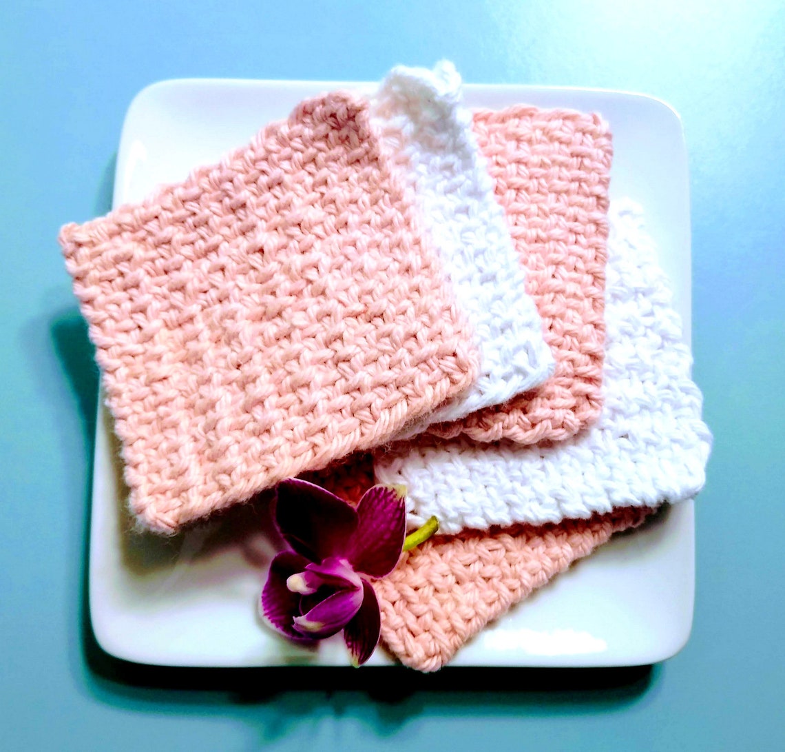 Cotton Squares & Mesh Bag Spa Gift Set DIGITAL PATTERN PDF - Etsy