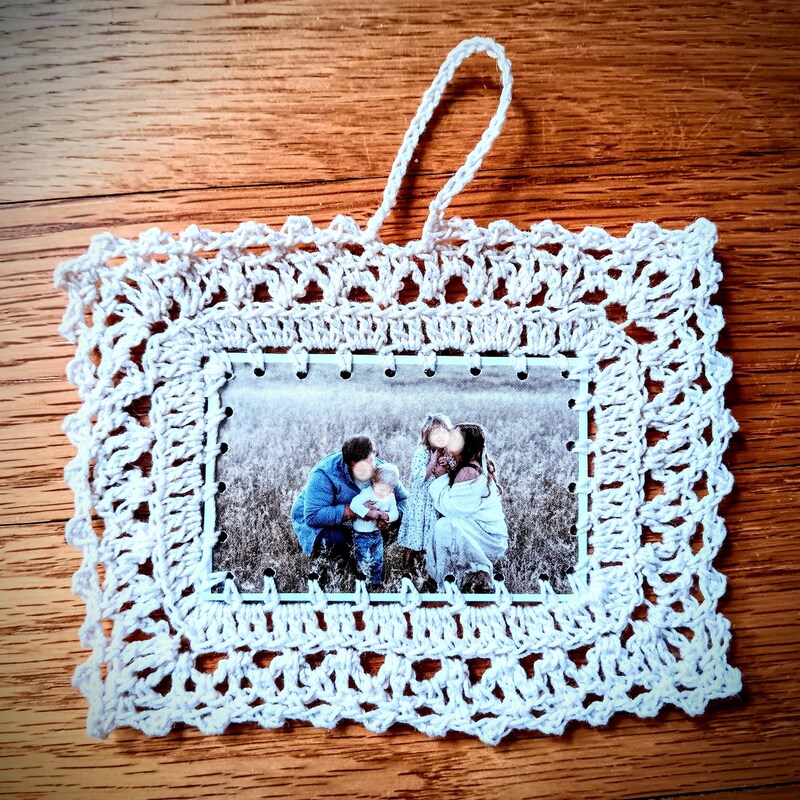 Crochet Photo Frame - Etsy