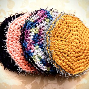 Scrubby Pattern - Crochet Dishcloth - Washcloth - Double-sided Scrubbie ...