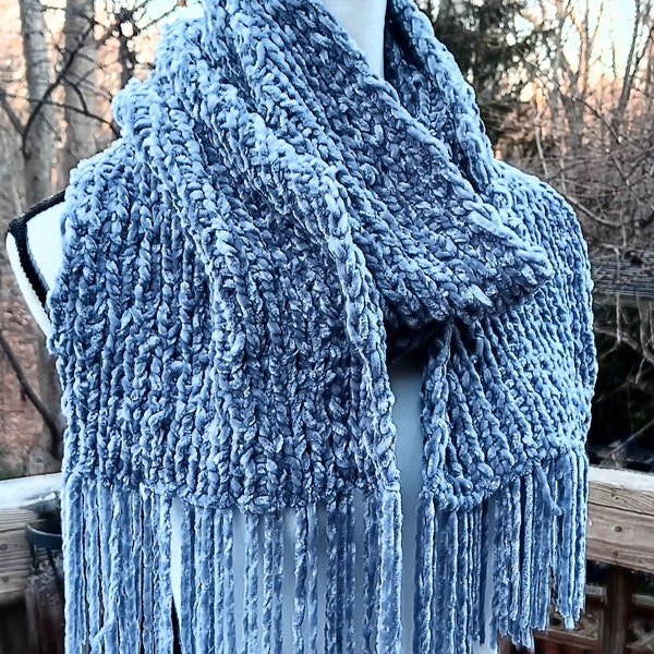 Chenille Knit Pattern - Etsy