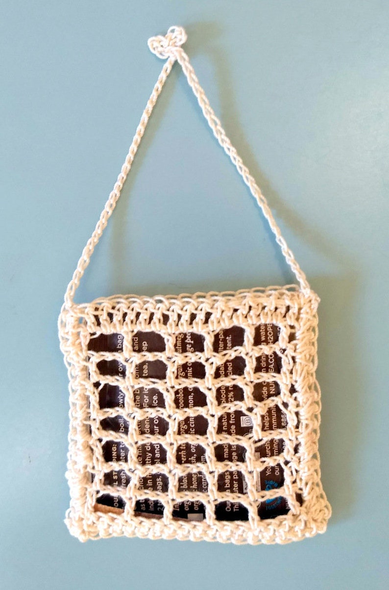 Crochet Pattern Bag Filet Crochet Teabag Bag DIGITAL PATTERN PDF - Etsy
