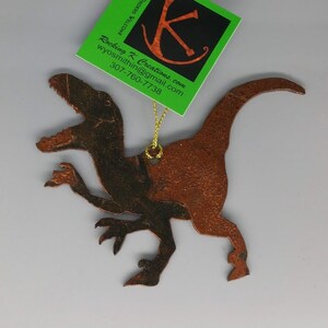 Metal Raptor Ornament - Etsy