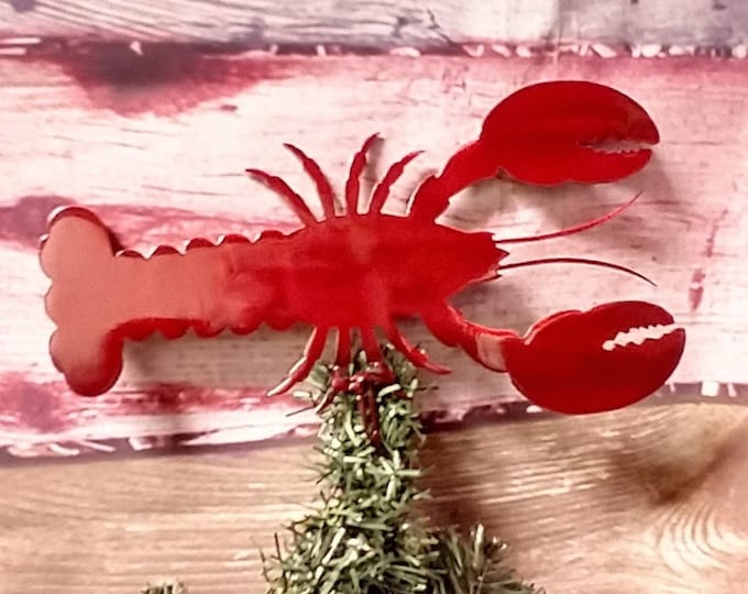 Lobster Tree Topper - Etsy