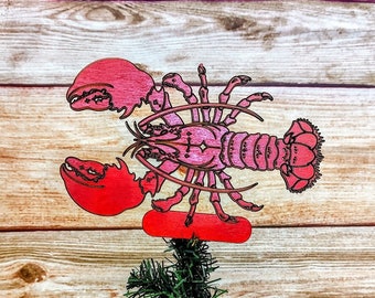 Lobster Tree Topper - Etsy