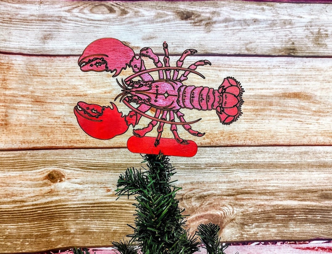 Lobster Tree Topper - Etsy