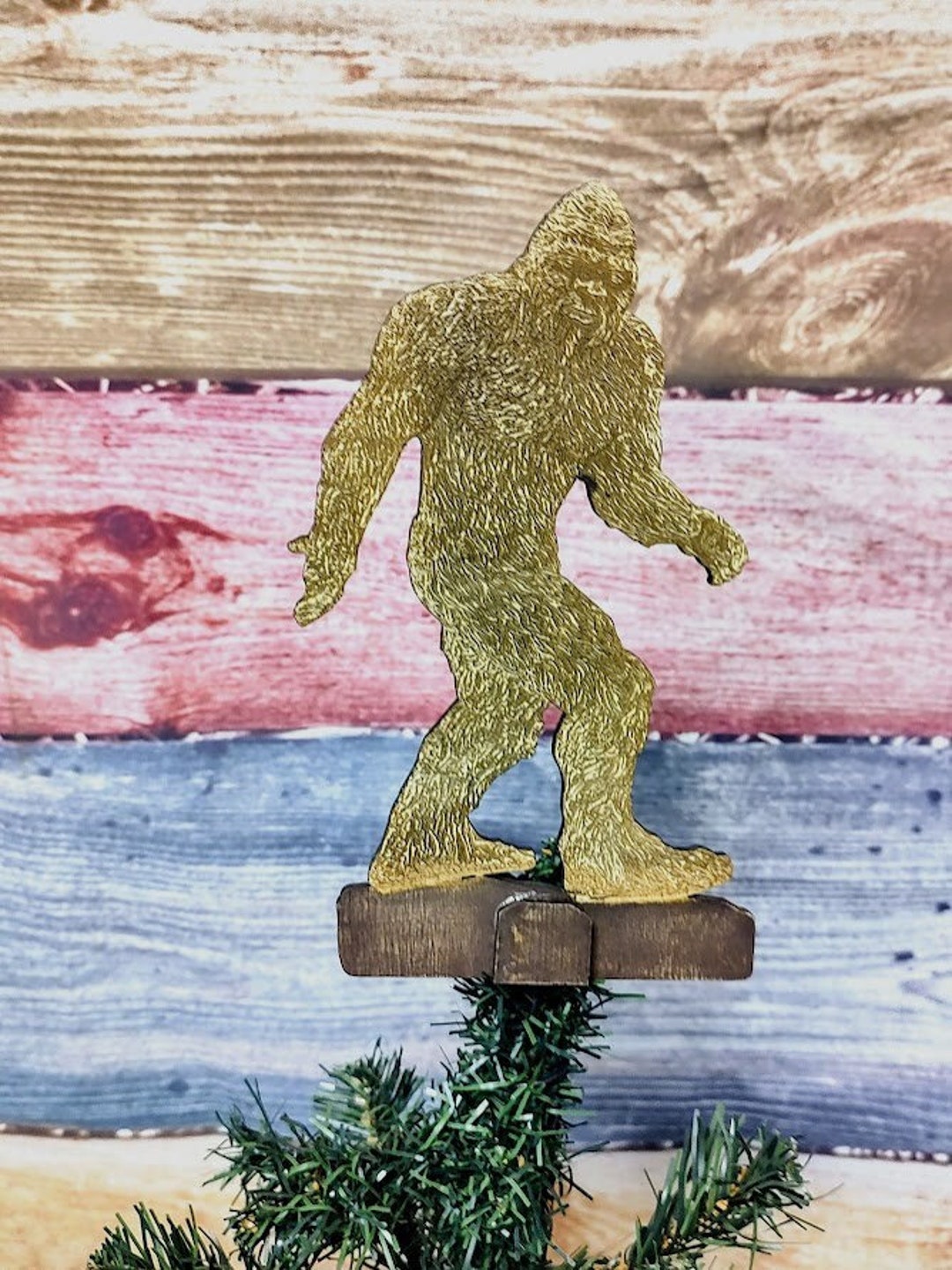 Bigfoot Tree Topper - Etsy