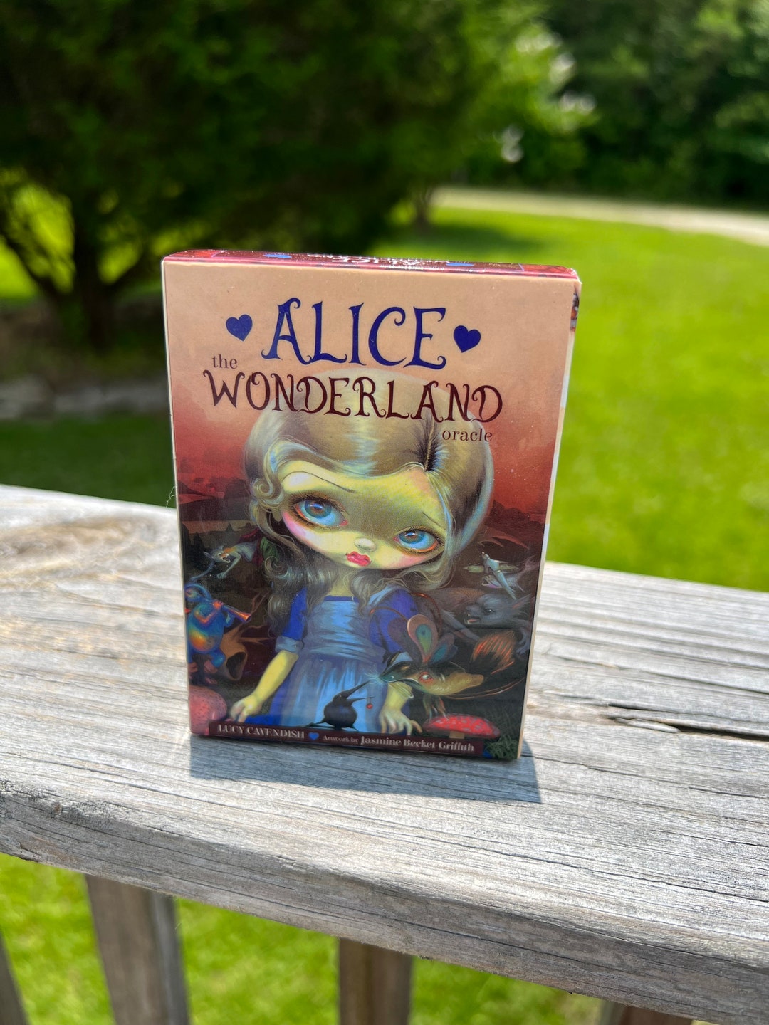 Alice Wonderland Oracle Cards - Etsy