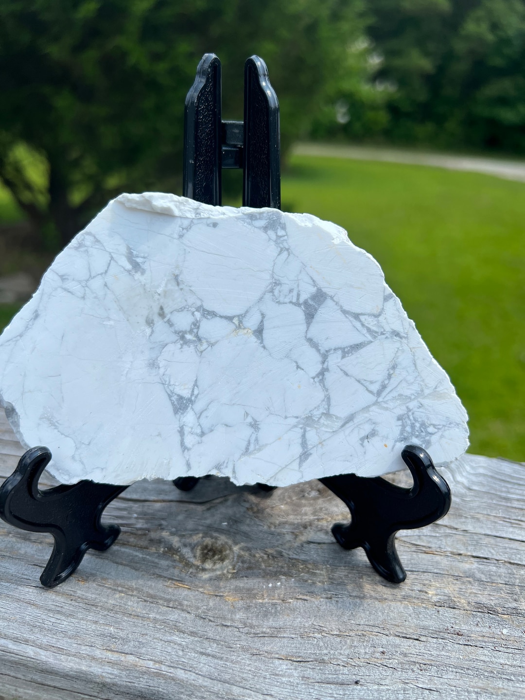 Beautiful Howlite Slab - Etsy