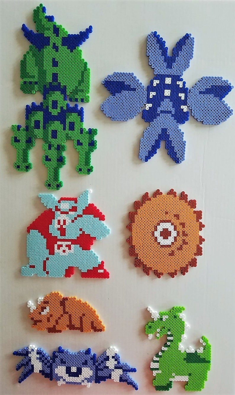 The Legend of Zelda Dungeon Bosses NES Perler Sprites: - Etsy