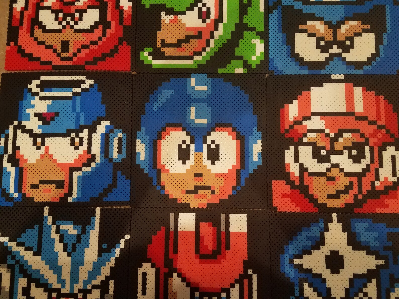 8 Bit Mega Man 3 Robot Master Character Select Screen: - Etsy