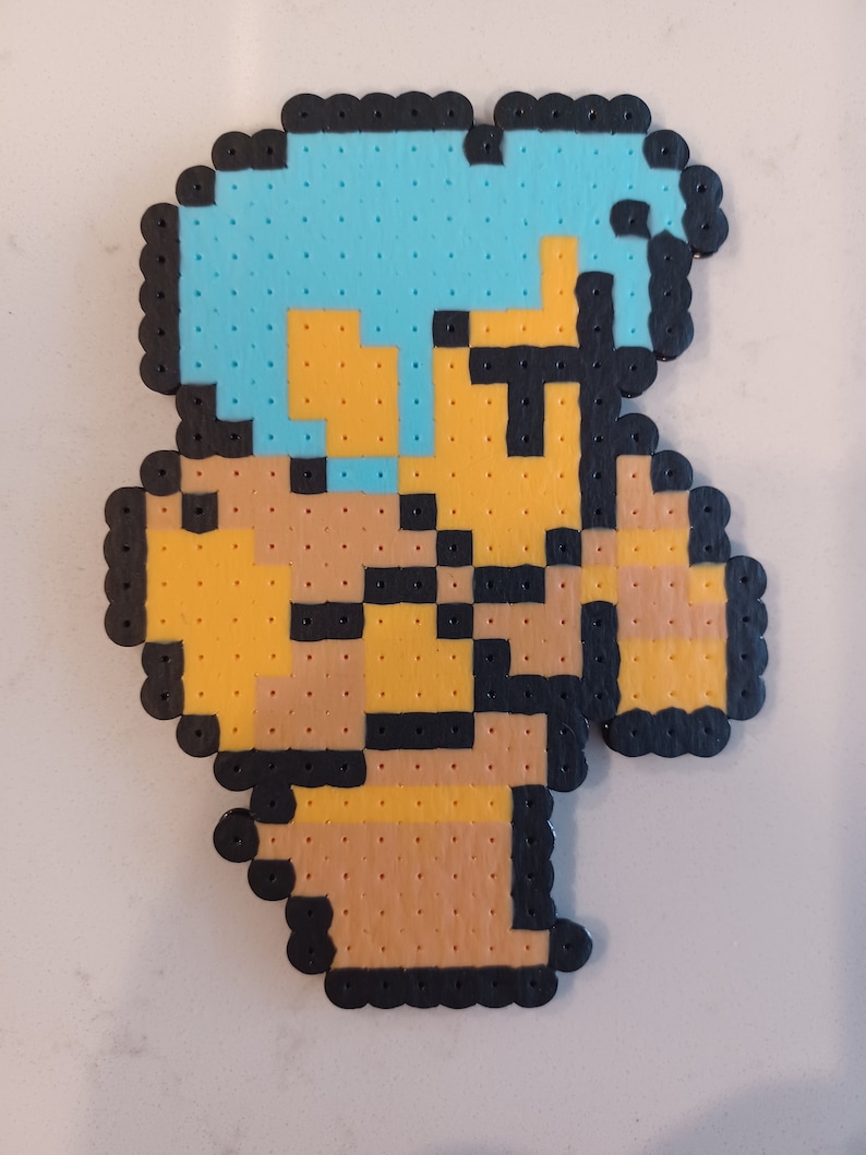 8 Bit NES Final Fantasy 1 Perler Sprites: Magnets and Coasters - Etsy