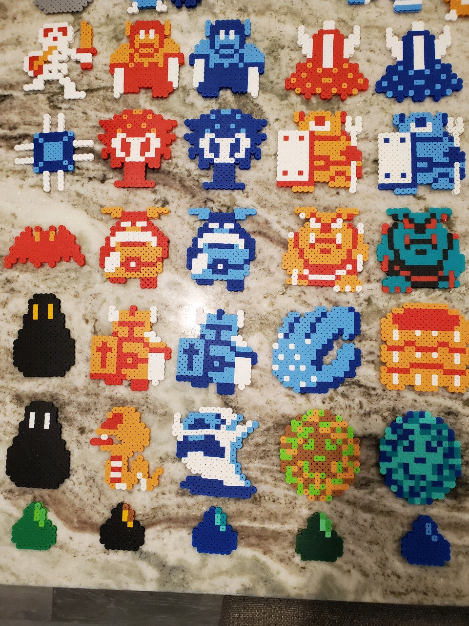 The Legend of Zelda Enemies NES Perler Sprites: Coasters | Etsy