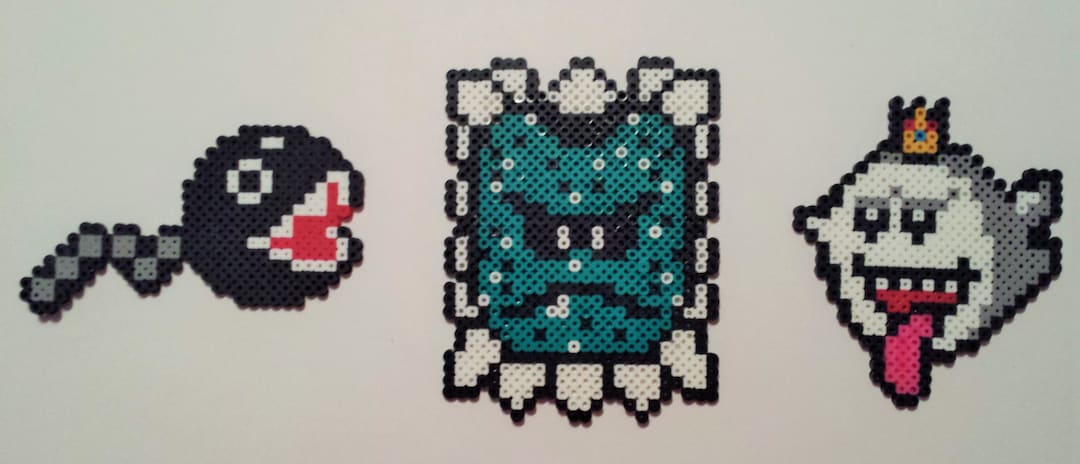 Super Mario Brother 3 Large Perler Sprites: Magnets and Coasters - Etsy