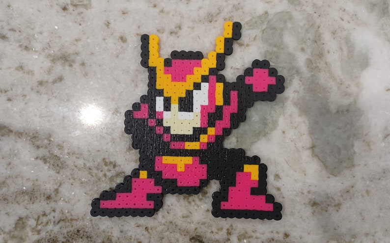 8 Bit NES Mega Man 2 Perler Sprites: Magnets and Coasters - Etsy