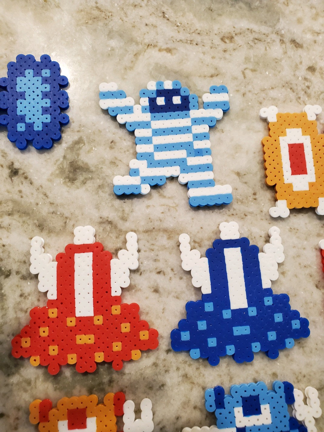 The Legend of Zelda Enemies NES Perler Sprites: Coasters | Etsy
