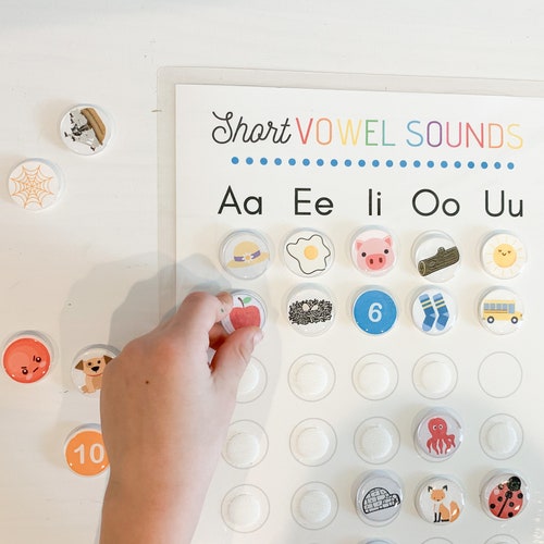 Vowel Sounds Matching Game Digital Download Homeschool - Etsy