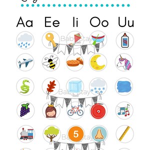 MEGA Vowel Sounds Bundle | Digital Download Homeschool | Preschool ...