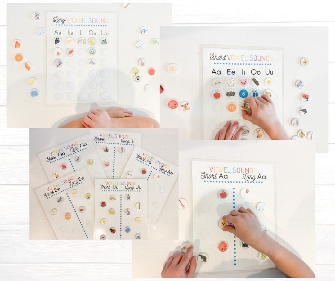 MEGA Vowel Sounds Bundle | Digital Download Homeschool | Preschool ...