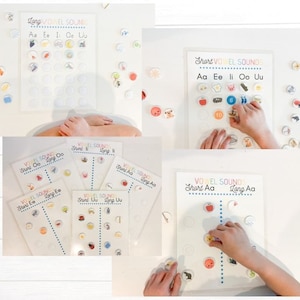 MEGA Vowel Sounds Bundle | Digital Download Homeschool | Preschool ...