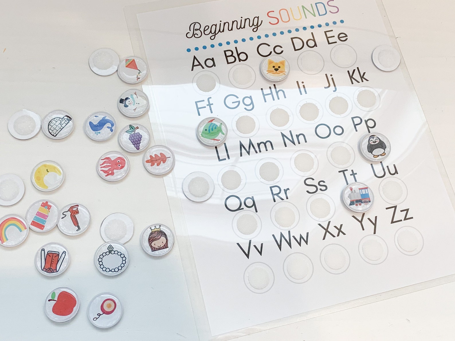 Beginning Sounds Matching Printable Digital Download - Etsy
