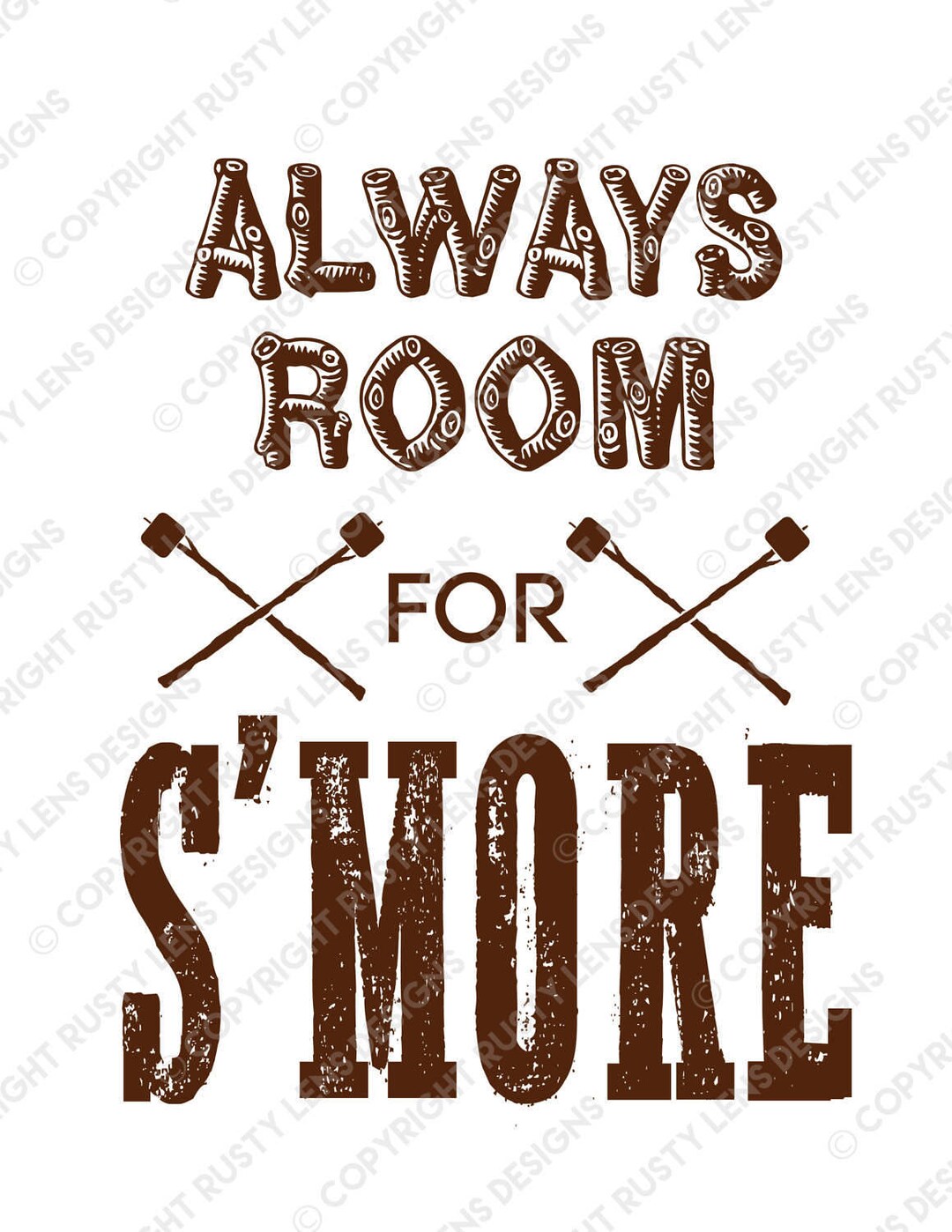 Smore Bar Signage, Digital Download - Etsy