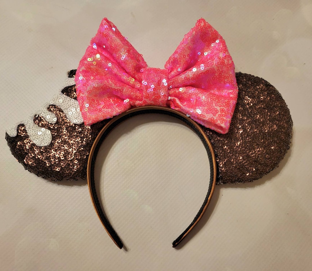 Mickey Ice Cream Bar Sequin Ears - Etsy