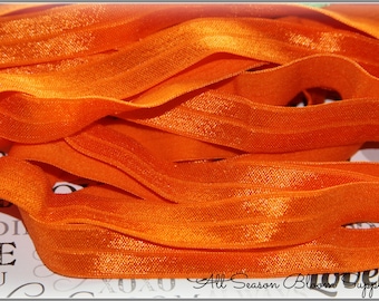 5/8 Inch Elastic You Choose Colors and Quantity Fold Over Elastic ...