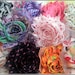 10 Yards Pastel Colors Theme FOE Spring Grab Bag Solid Elastic 5/8 FOE ...