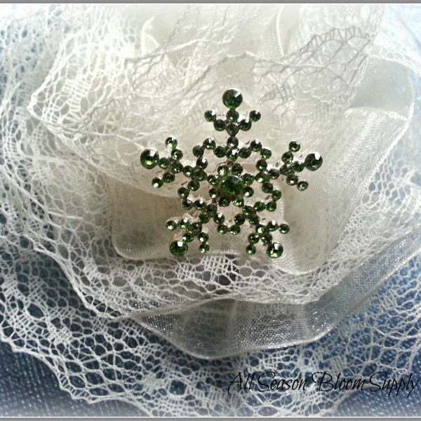 Snowflake Button - Etsy