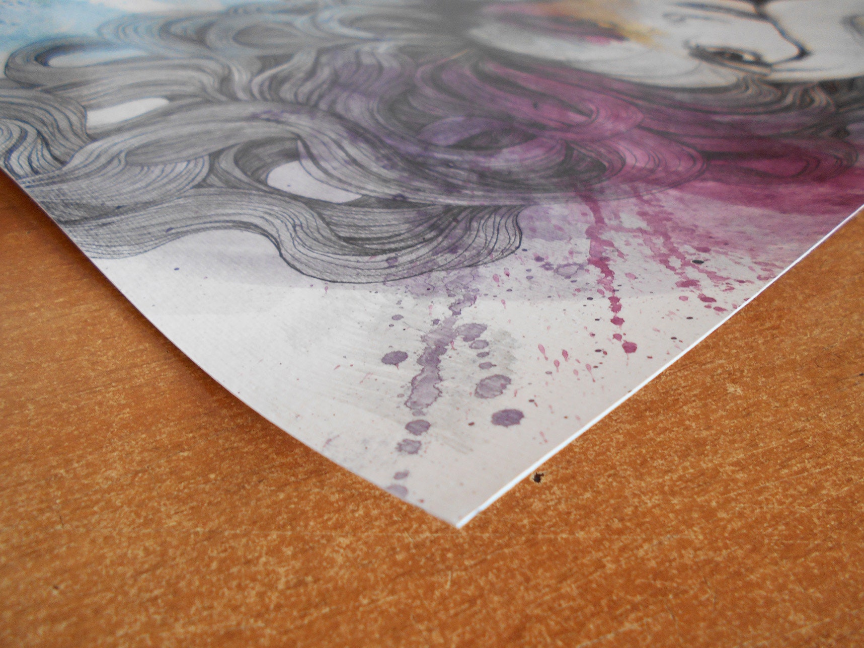 Edwige Fenech Original Wall Art Graphite Pencil Drawing Acrylic Ink ...