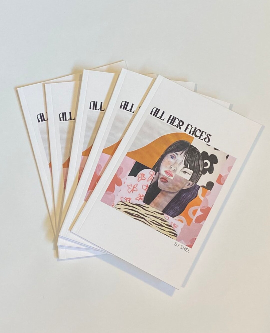 All Her Faces Zine - Poetry - Quick Read - Etsy