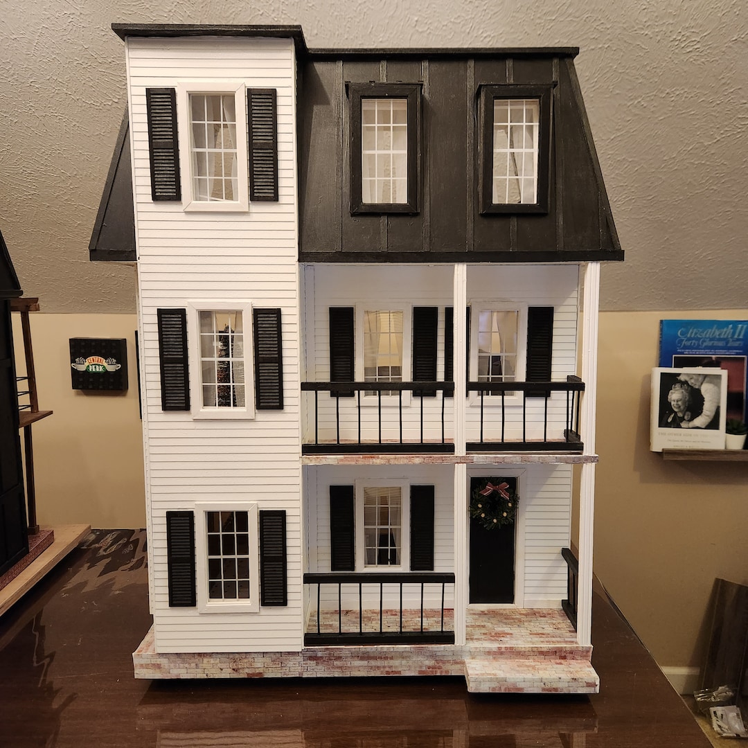 Dollhouse Miniature 1:12 Scale the Classic Custom Home Fully Furnished ...